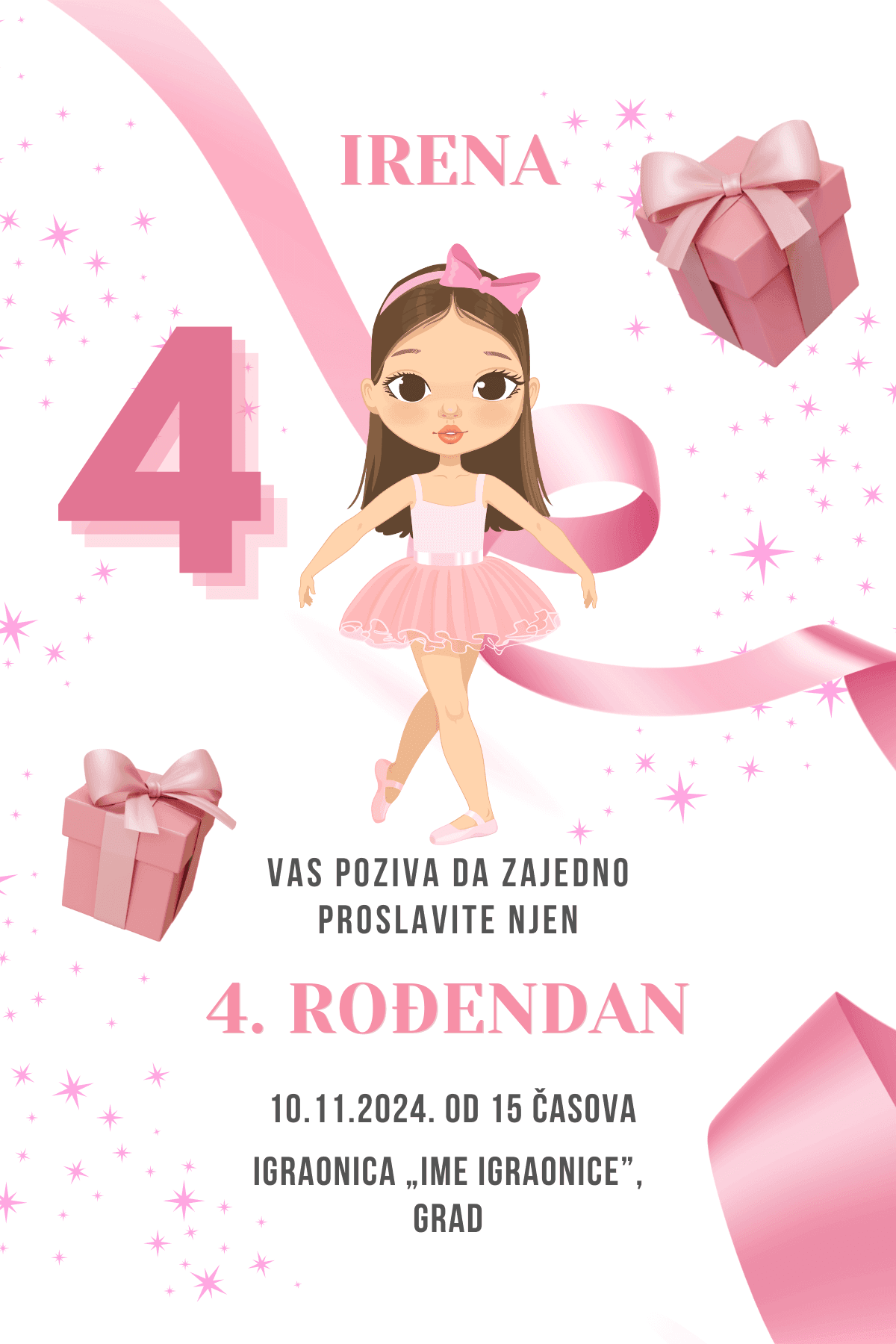 Pozivnice za rođendan - Kreativne Pozivnice